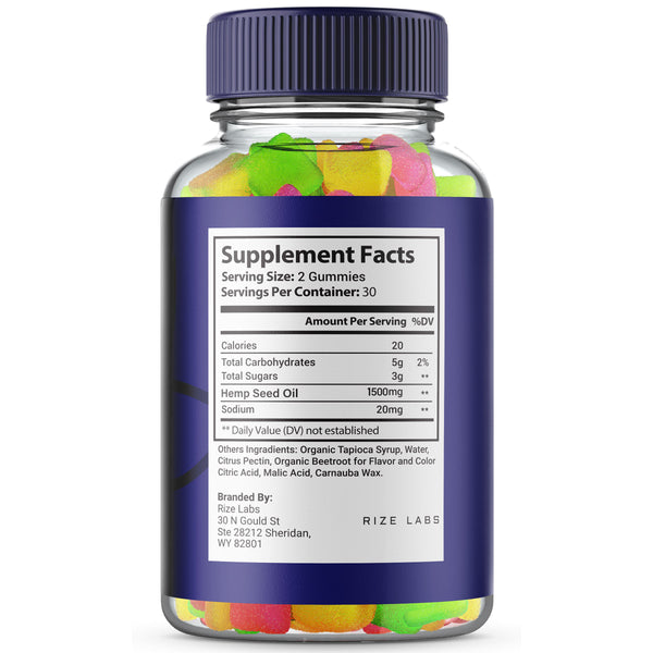 Rize Labs - Little Blue Hemp Gummies – rizelabs