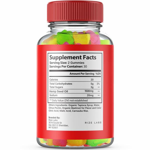 Rize Labs - Power Bull Hemp Gummies – rizelabs