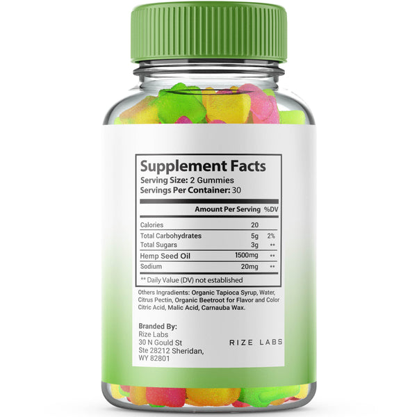 Rize Labs - Greenvibe Gummies – rizelabs