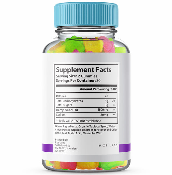 Rize Labs - Peak Canna Hemp Gummies – rizelabs