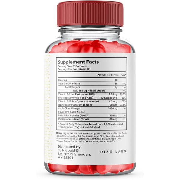 Rize Labs - Sure Slim Keto Gummies ACV – rizelabs