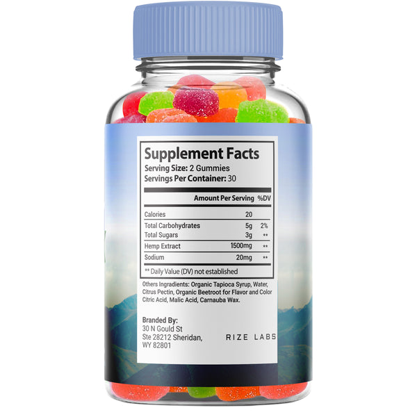 Rize Labs - True North Hemp Gummies Max – rizelabs